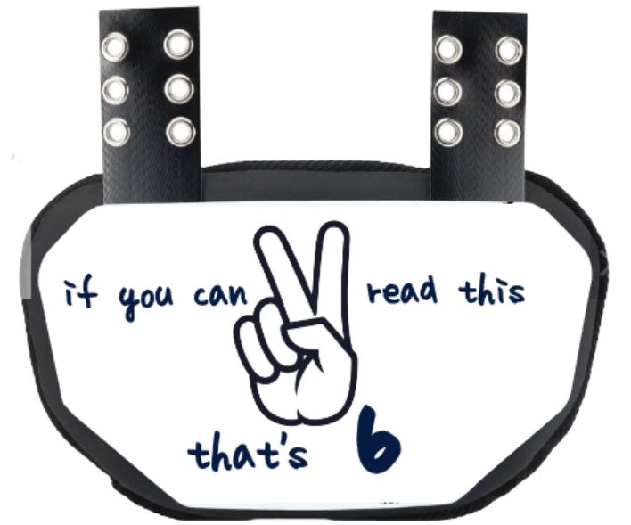 Custom Football Back Bone Pad – Sport Moccasin